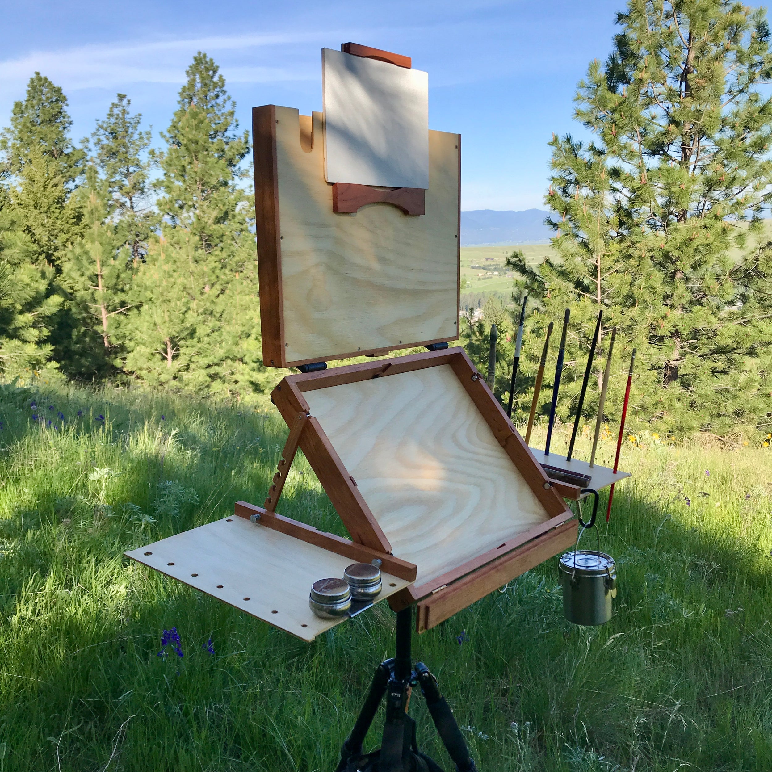Alla Prima Pochade - Handcrafted pochade boxes for the plein air painter