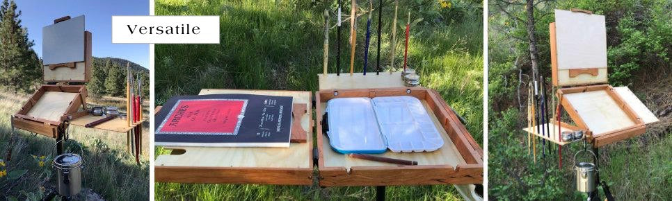 Alla Prima Pochade - Handcrafted pochade boxes for the plein air painter
