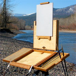 Alla Prima Pochade - Handcrafted pochade boxes for the plein air painter